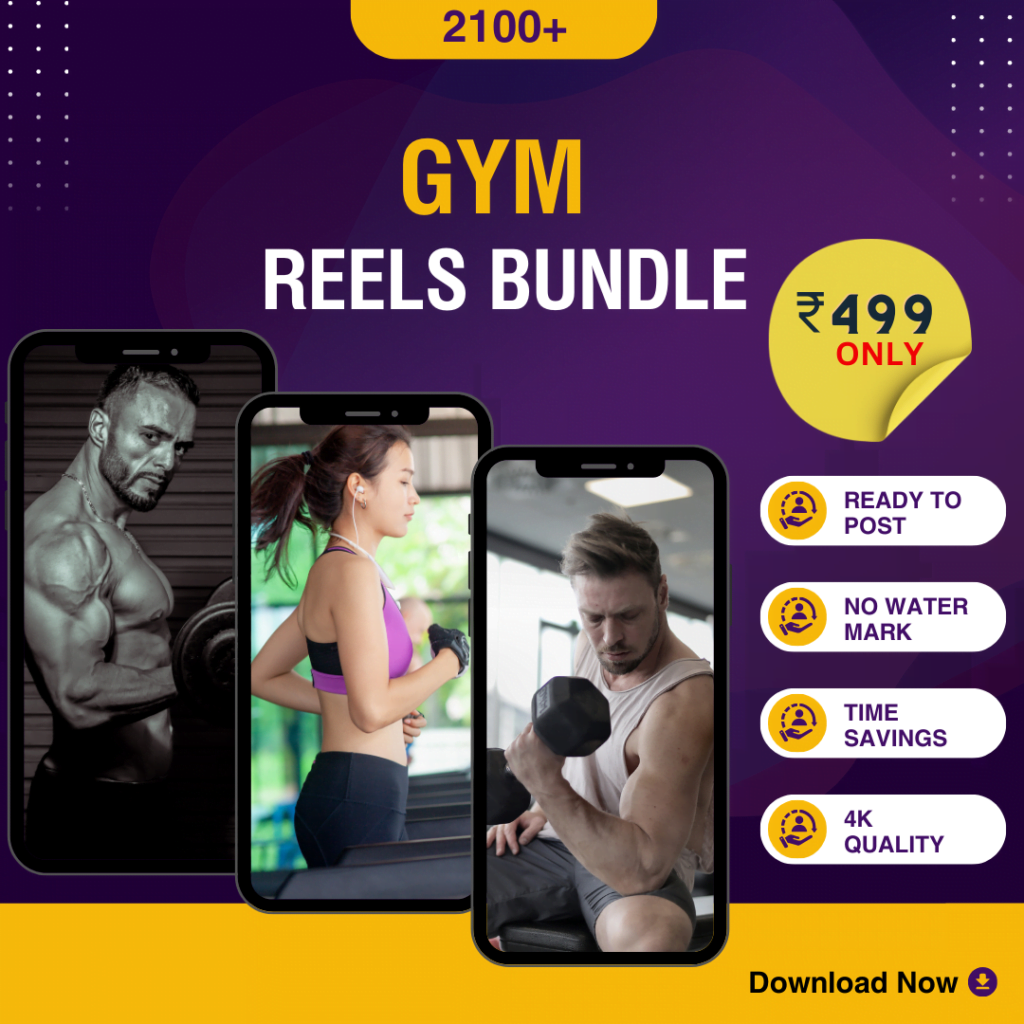 2100+ GYM & Fitness Reels Bundle - Vampirepath.com